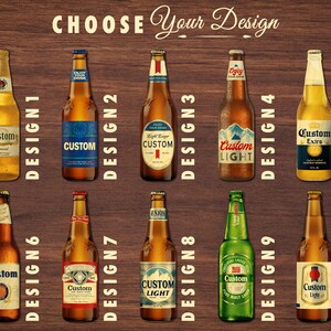 Custom Beer Bottle Opener Wall Sign, Man Cave Bar Decor, Father's Day ...