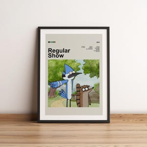 Regular Show Digital, Regular Show Poster, Digital Poster, High Quality ...
