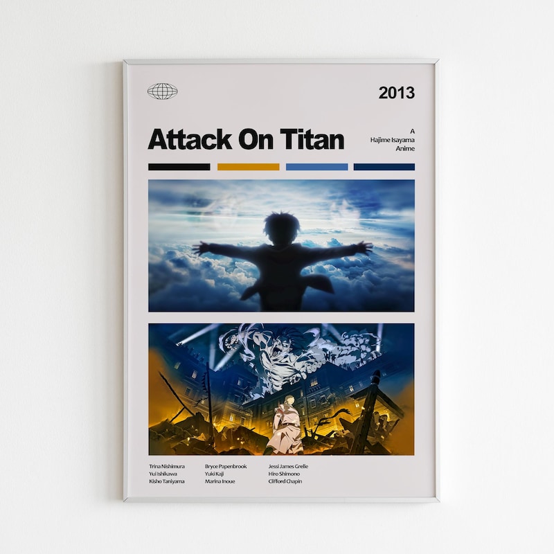 Attack on Titan Poster - Etsy