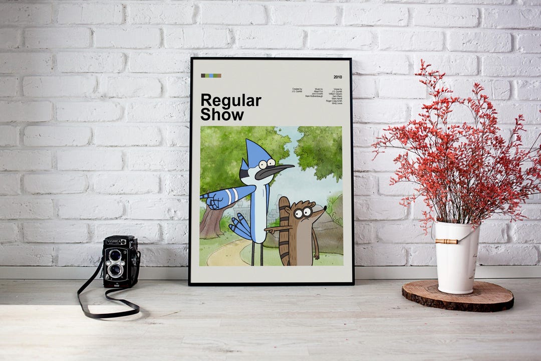 Regular Show, Regular Show Poster, Physical Poster, High Quality, Wall ...