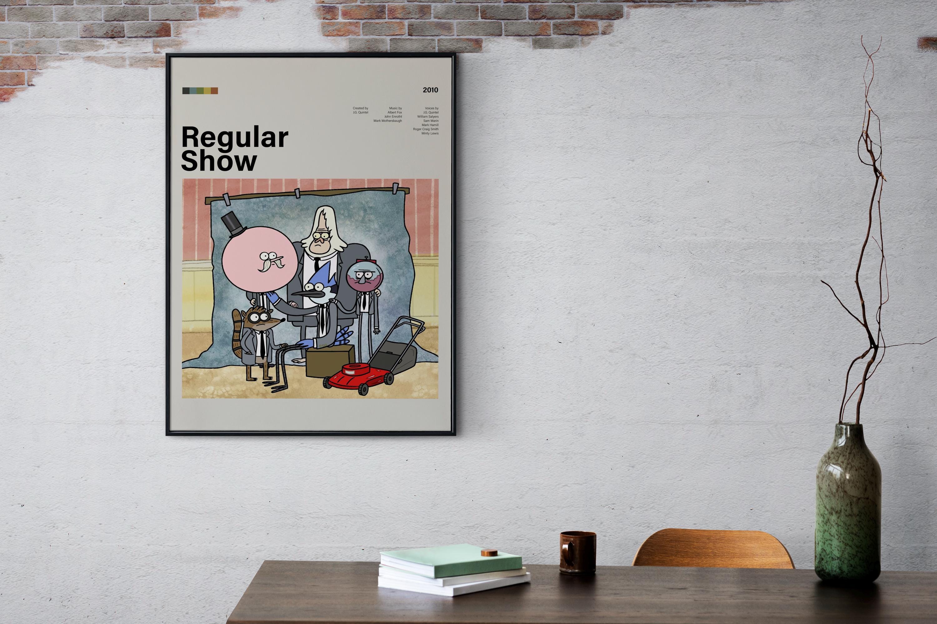 Regular Show Digital, Regular Show Poster, Digital Poster, High Quality ...