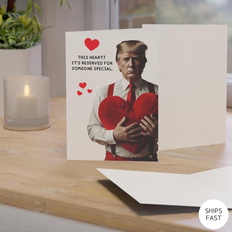 Funny Trump Valentine's Day Card: Political Love Gift - Etsy Australia