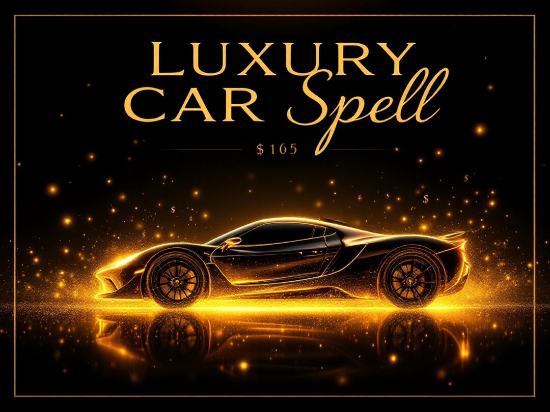 Luxury Car Spell Attract Your Dream Supercar Supercar Manifestation ...