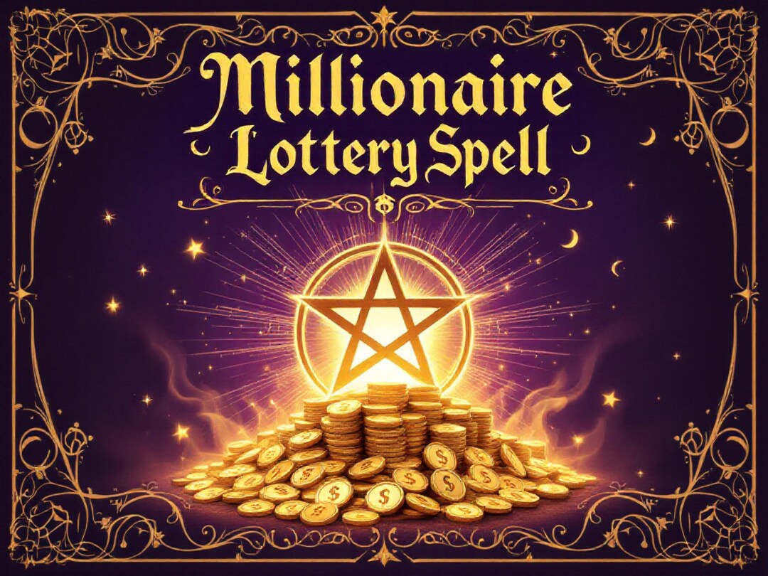 WIN LOTTERY SPELL Ultimate Luck Boost for Jackpot Wins, Mega Millions ...