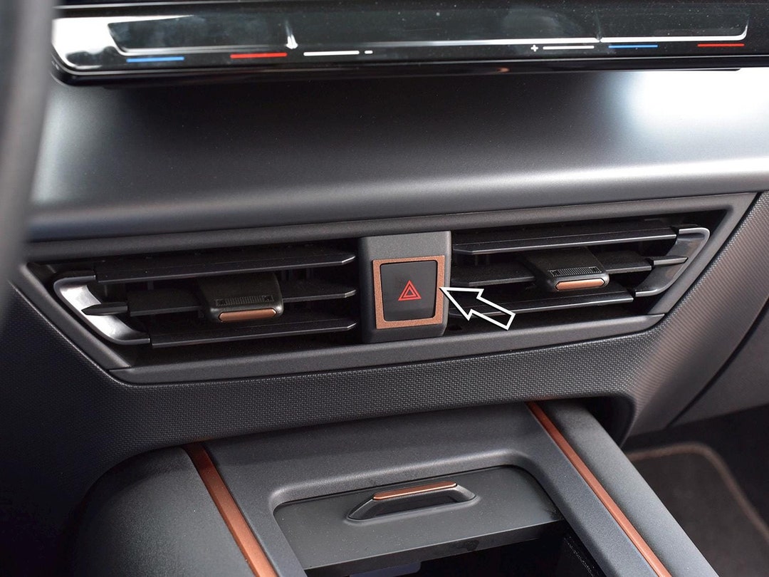 Metalmods - Fit for CUPRA Born | COPPER Style | Steel Decor for Hazard ...