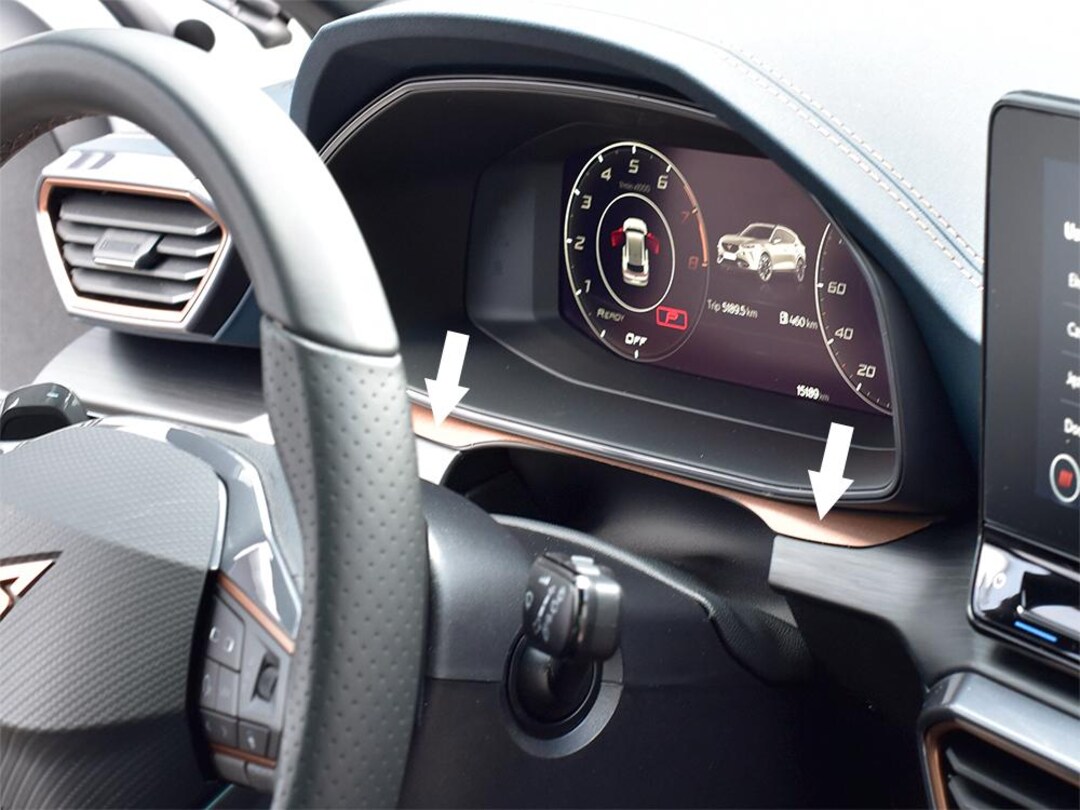Metalmods - Fit for CUPRA Formentor, Leon | COPPER Style | Steel Decor ...