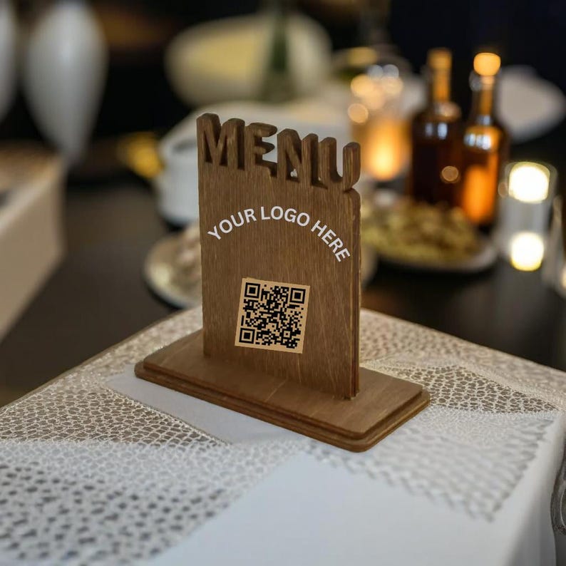 QR Code Sign, Nfc Payment Sign,nfc Menu ,QR Code Menu Stand, Scan to ...