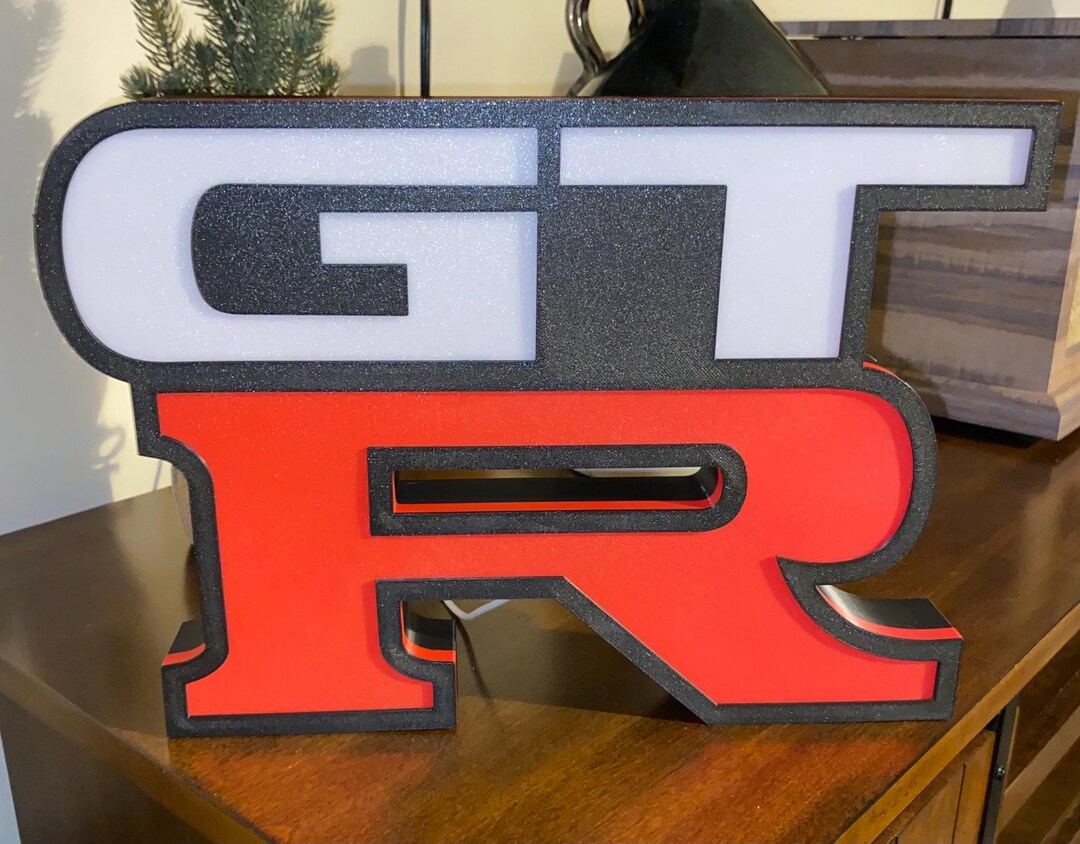 GTR LED Sign - Etsy