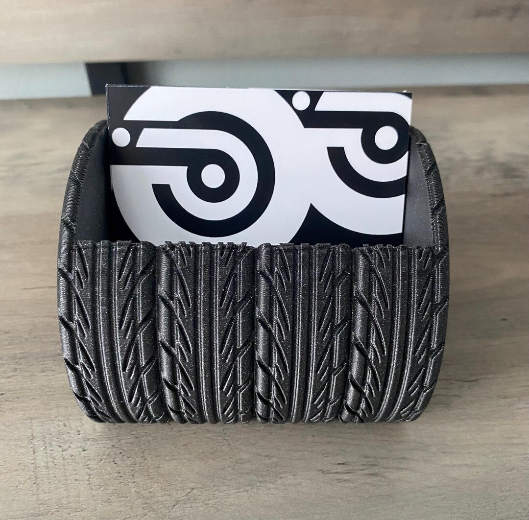 Tire Business Card Holder - Etsy