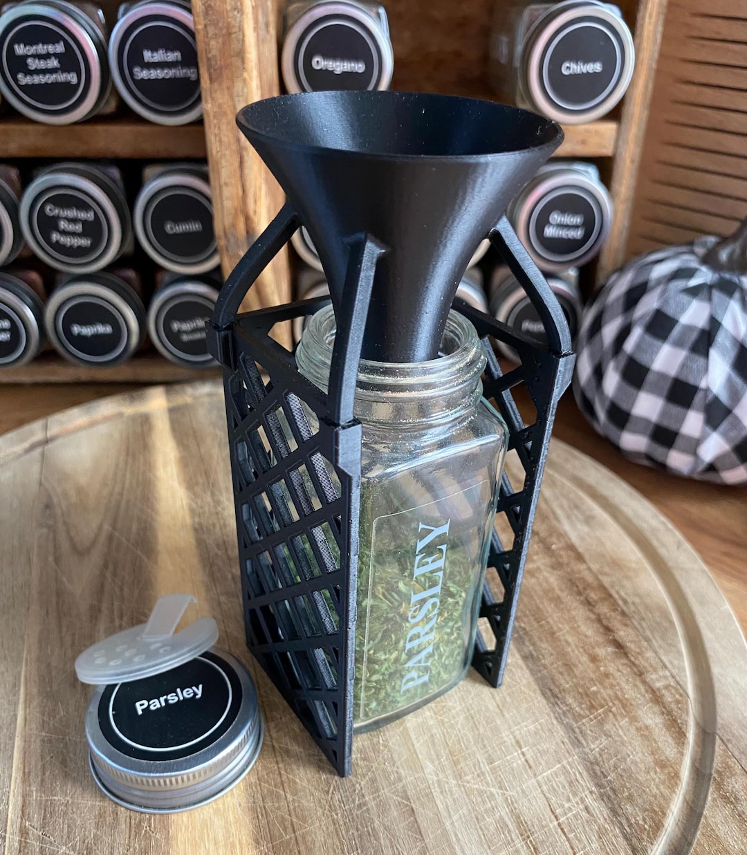 Spice Jar Filling Station - Etsy