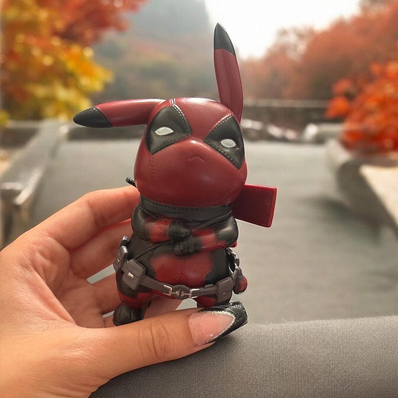 Deadpool Car Figure - Etsy