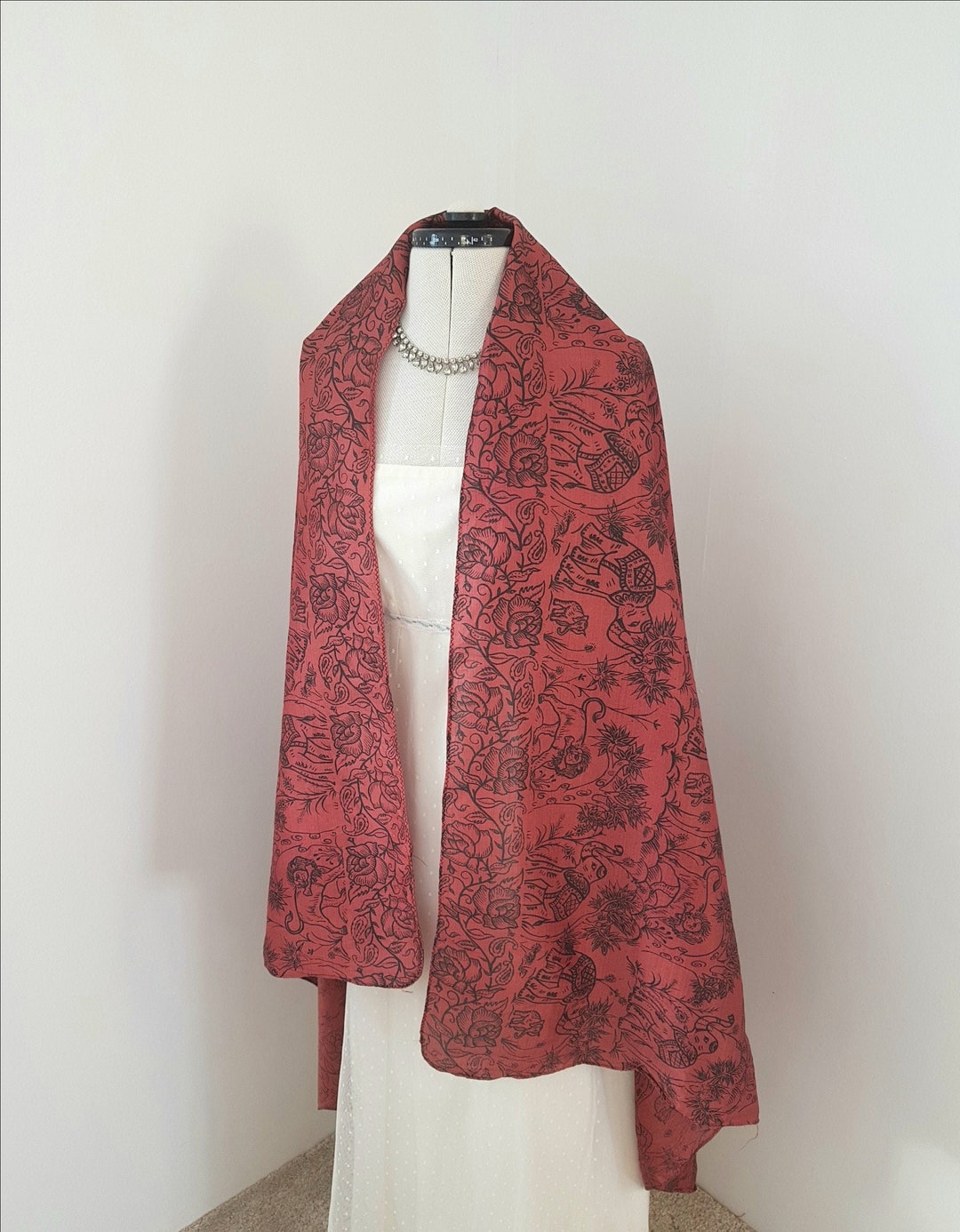 Vintage Shawls HUGE Medieval Look 90s Wrap Ancient Looking - Etsy