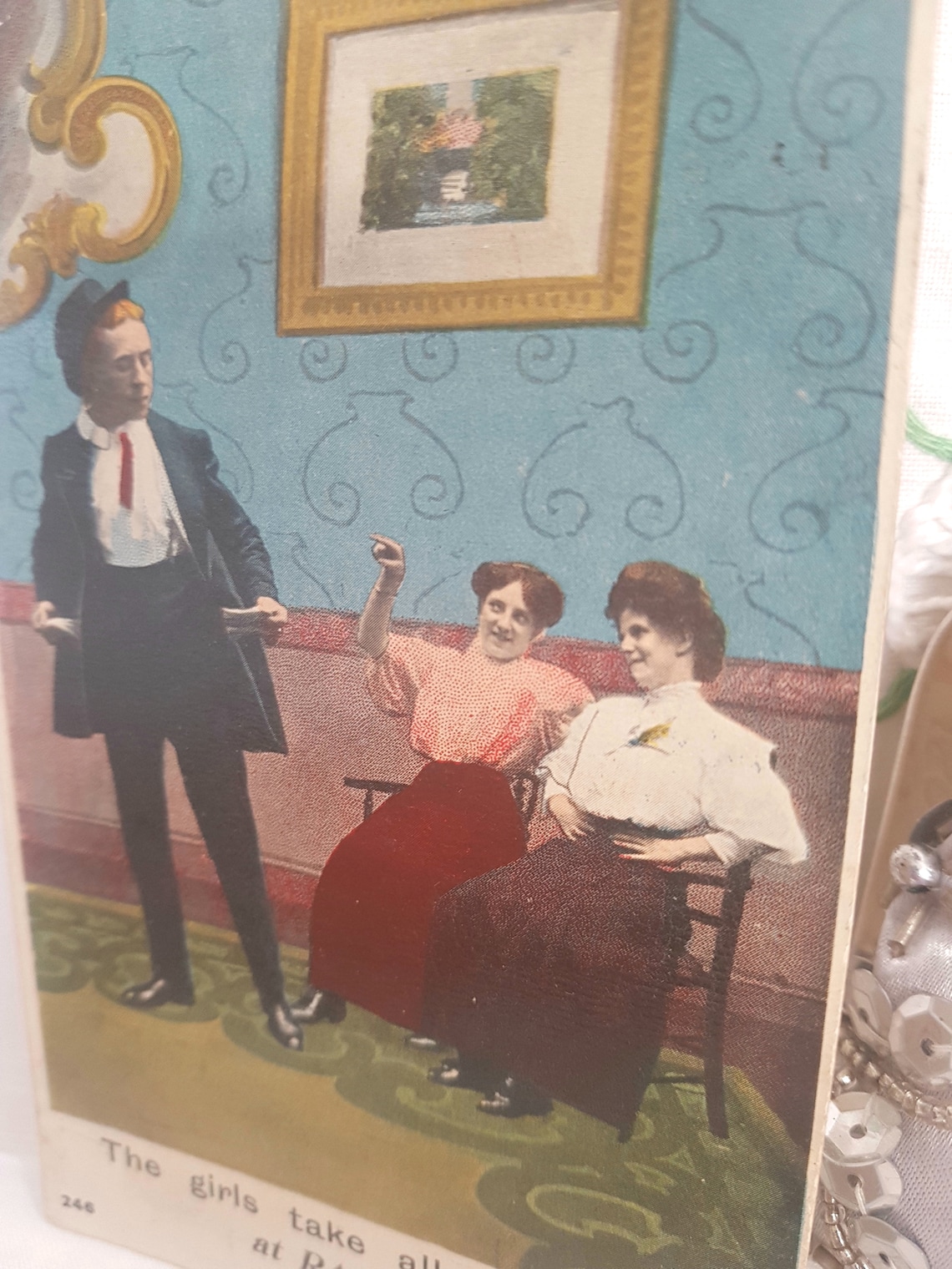 Edwardian Postcard Humorous Funny Card Joke Ramsgate - Etsy