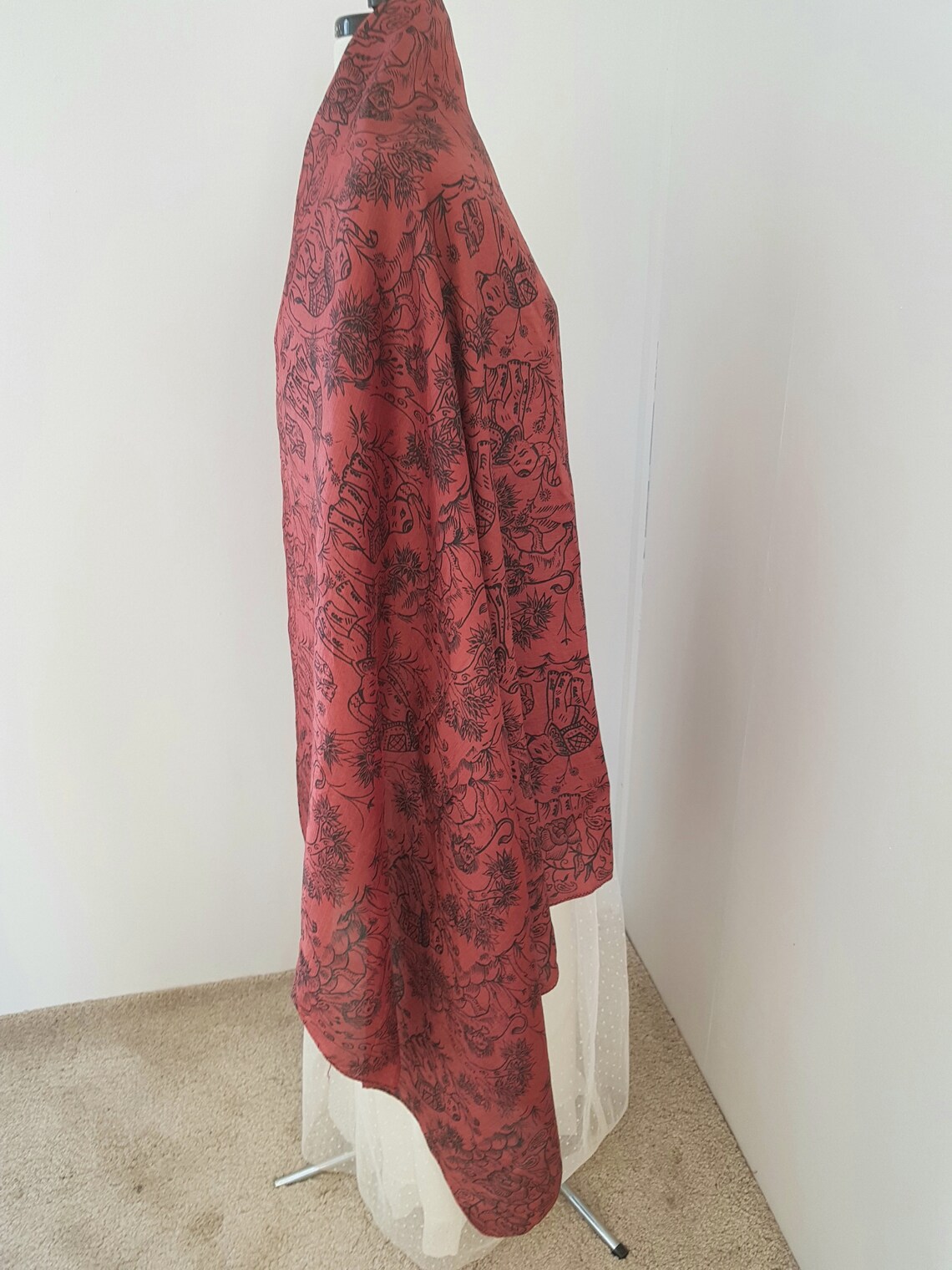 Vintage Shawls HUGE Medieval Look 90s Wrap Ancient Looking - Etsy Australia