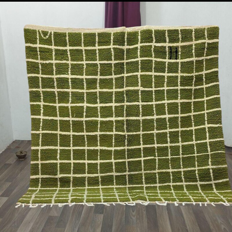 Moroccan Checkered Rug - Etsy