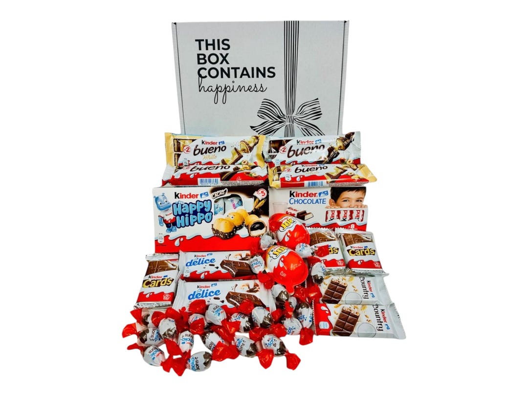 Kinder Bueno Chocolate Hamper Gift Box, Luxury Chocolate Selection ...