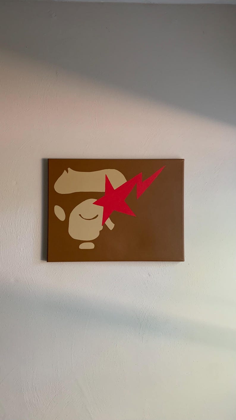 Bape Painting - Etsy