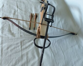 Medieval style CROSSBOW kit LARP SCA 5 crossbow bolts | Etsy