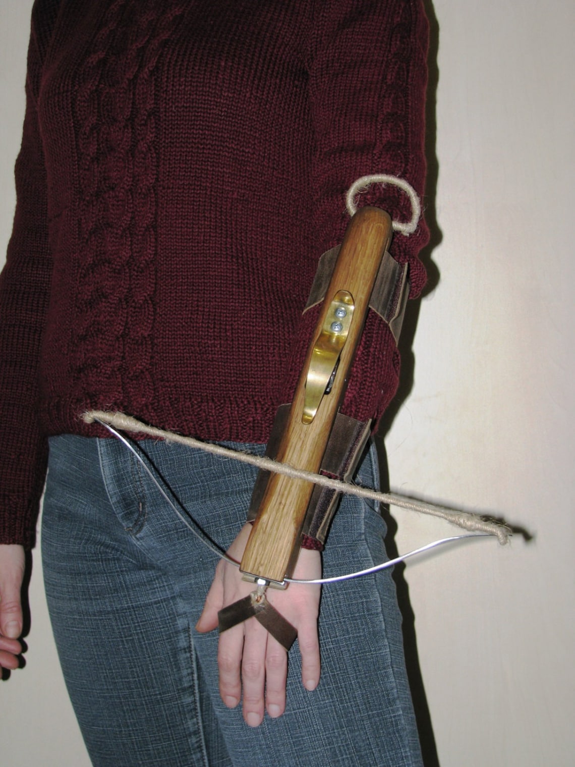 Mini CROSSBOW kit LARP SCA / with fastening to the arm | Etsy