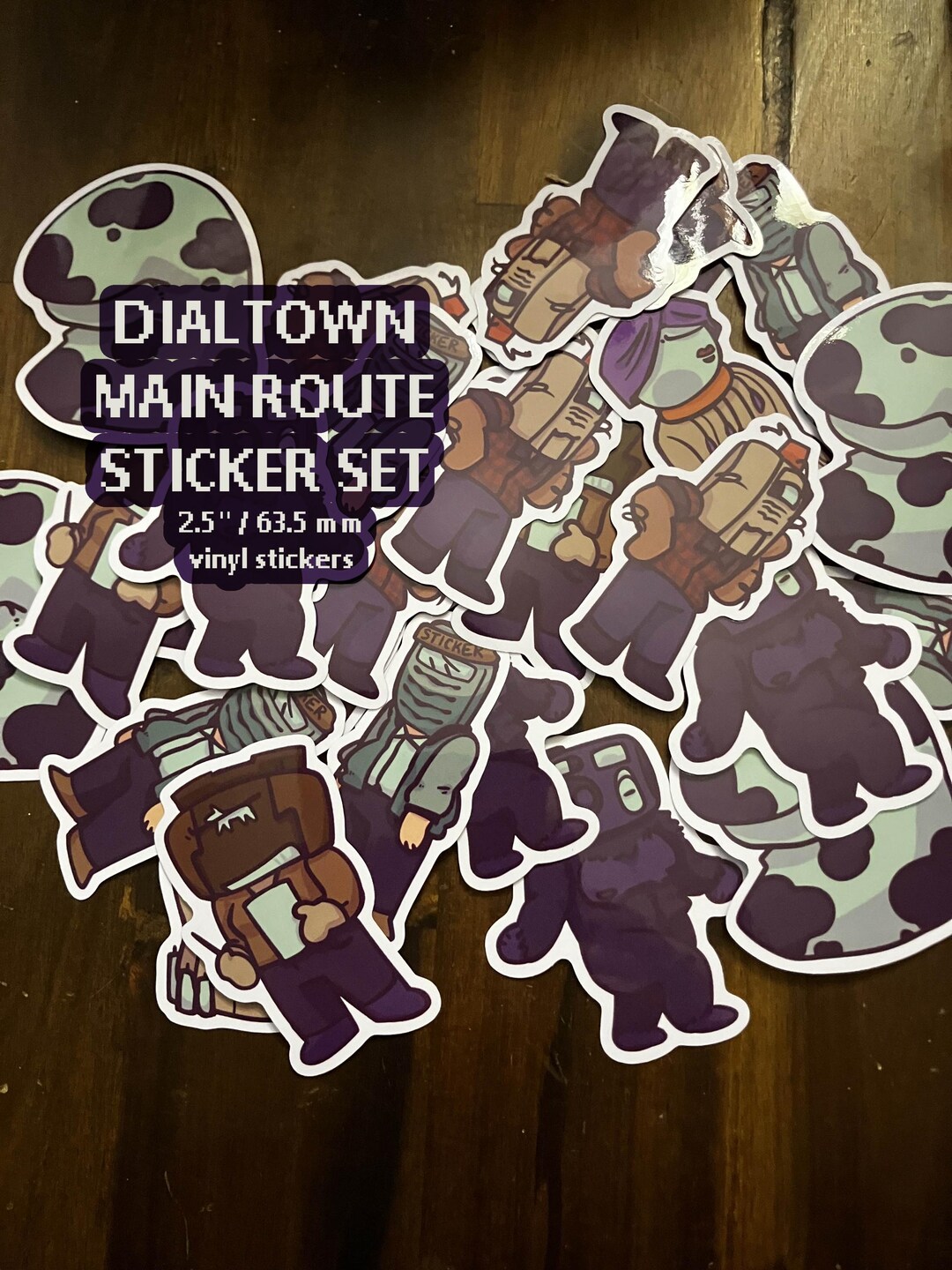 Dialtown Main Route Sticker Set | 2.5 in / 63.5 Mm - Etsy