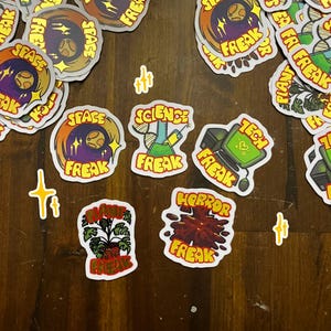 Freak Vinyl Stickers | 1.5 in / 38.1 Mm - Etsy