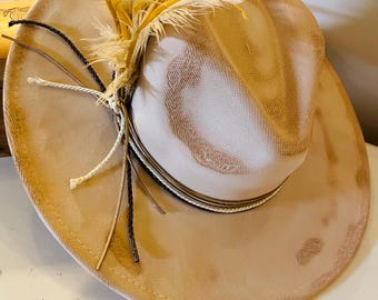 Custom Hand Burned Cowboy Hat - Etsy