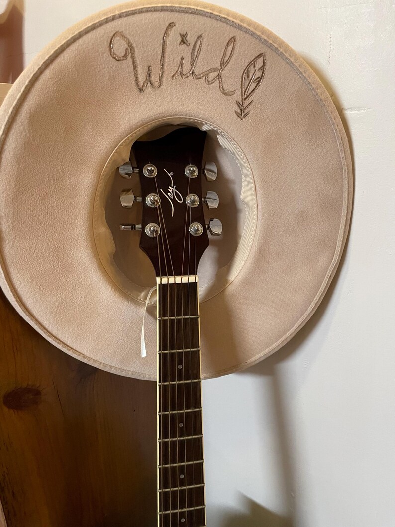 Custom Burned Cowboy Hat. - Etsy