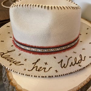 Custom Hand Burned Cowboy Hat - Etsy
