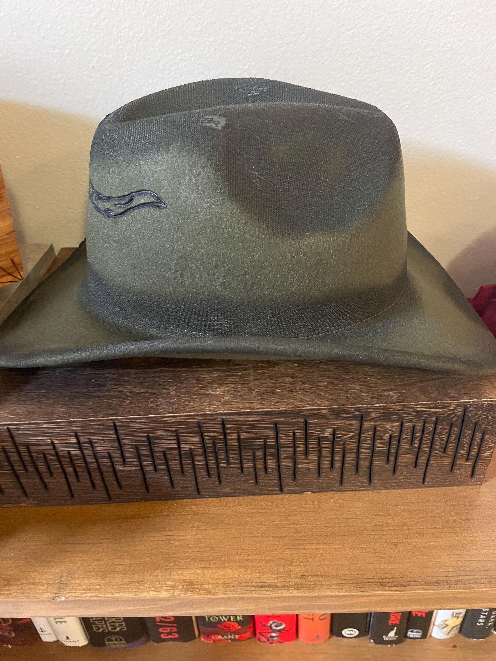 Custom Hand Burned Cowboy Hat - Etsy