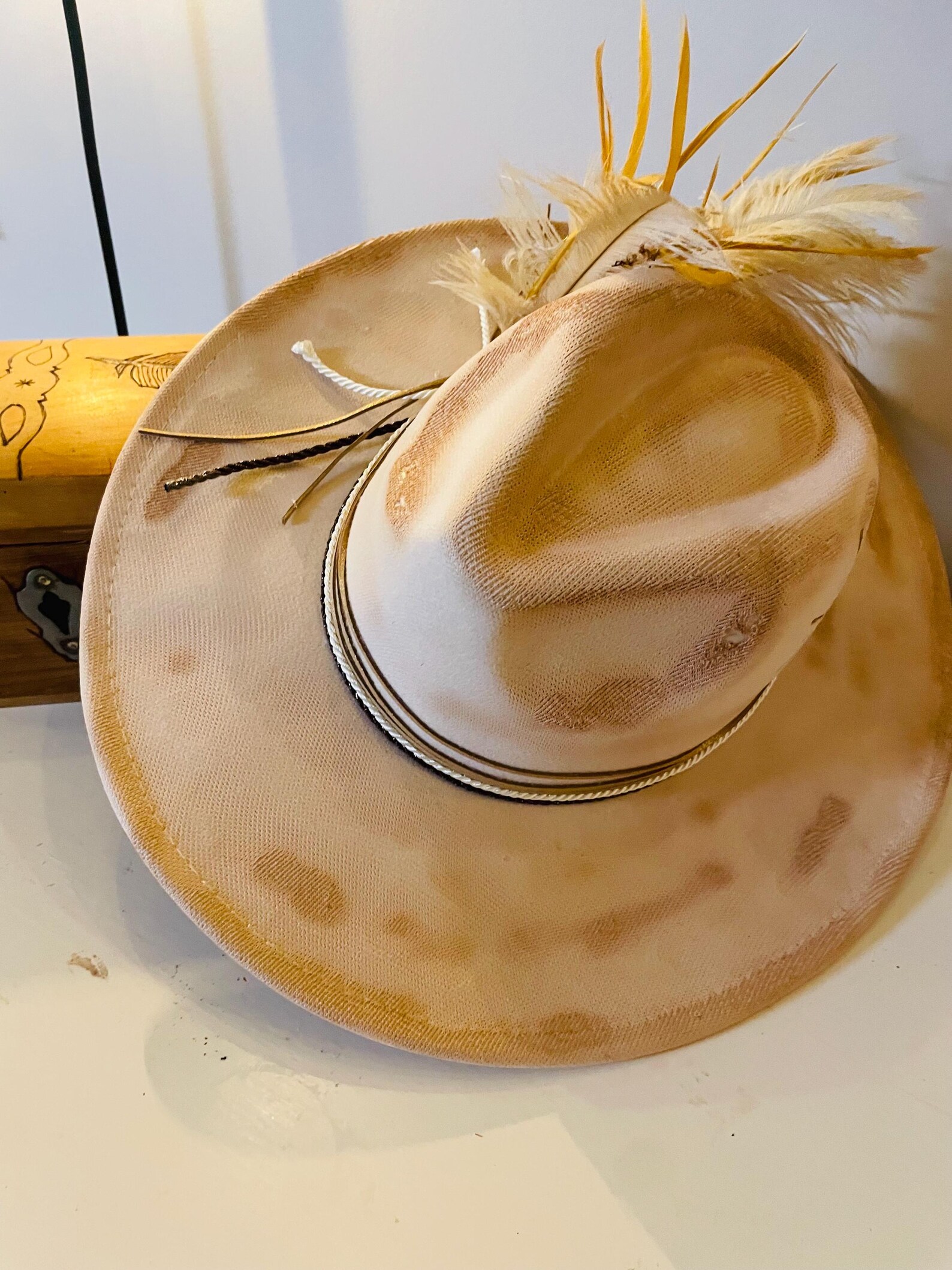 Custom Burned Cowboy Hat - Etsy