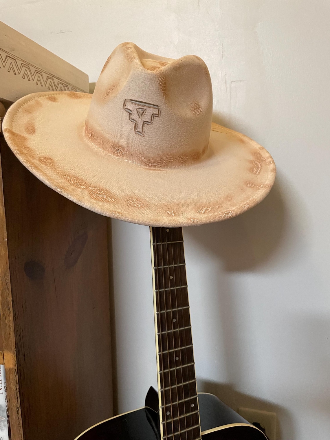 Custom Burned Cowboy Hat. - Etsy