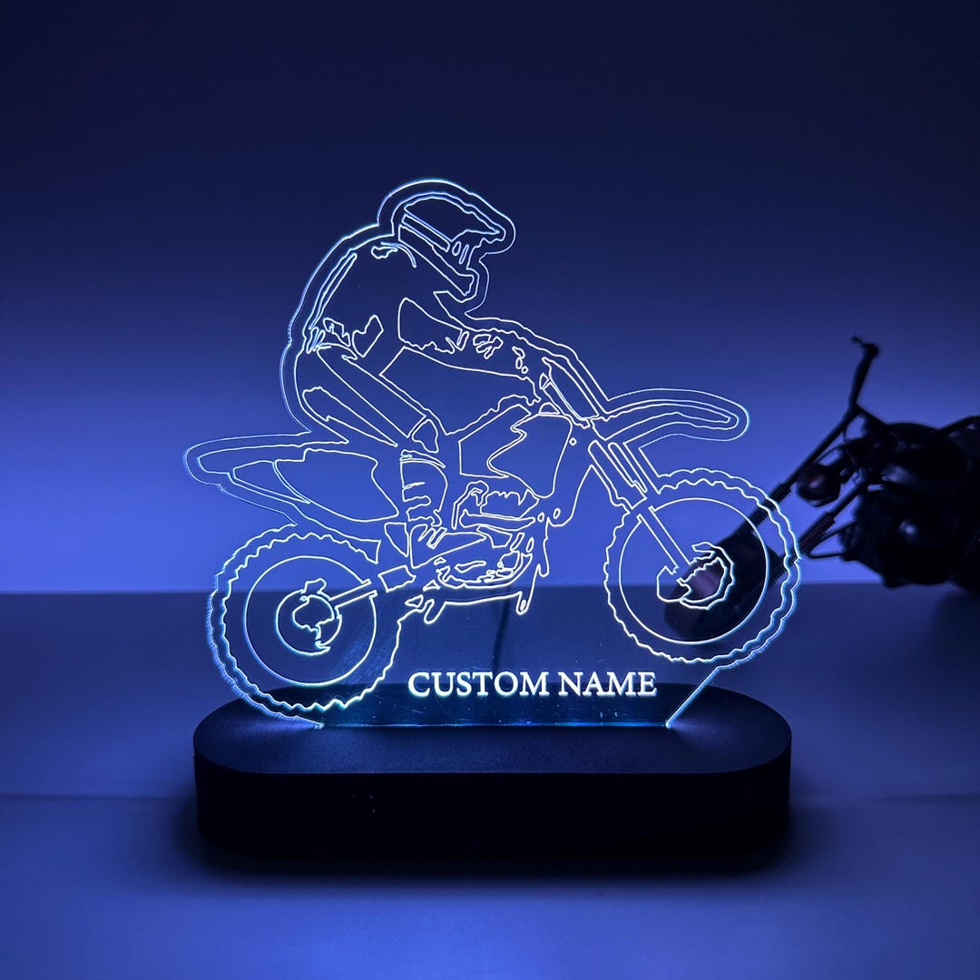 Customizable Motorcycle RGB Led Light, Personalized Gift, RGB 16 Colors ...