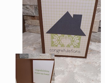 Congratulations on Your New Home Card - Etsy
