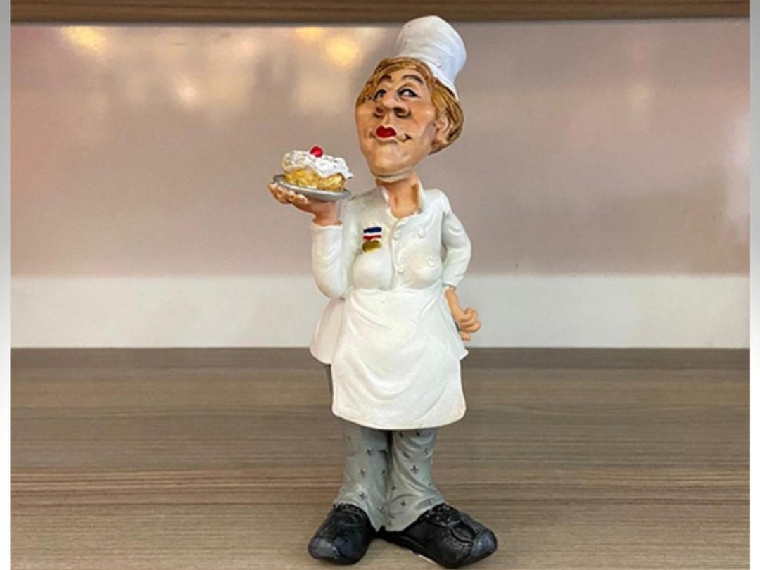 Baker Figurine, Baker Ornament, Baker Ornaments Gifts, Baker Gift ...