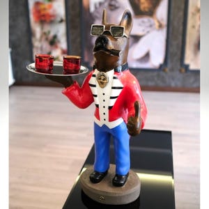 Dog Butler Tray Etsy
