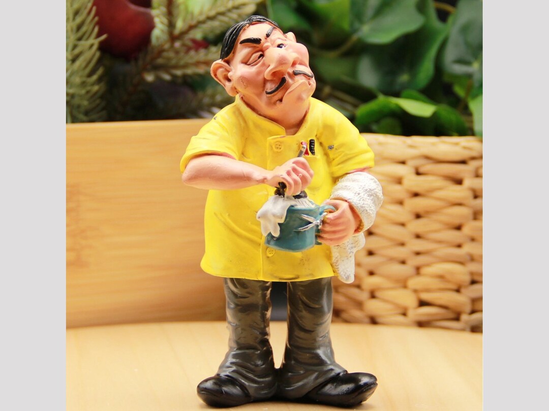 Barber Figurine, Gift for Barber , Barber Statue, Barber Sculpture ...