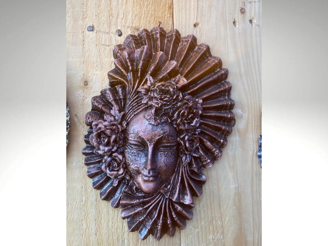 Mask of Ancient Greek Goddess Aphrodite Wall Statue Goddess of Love ...