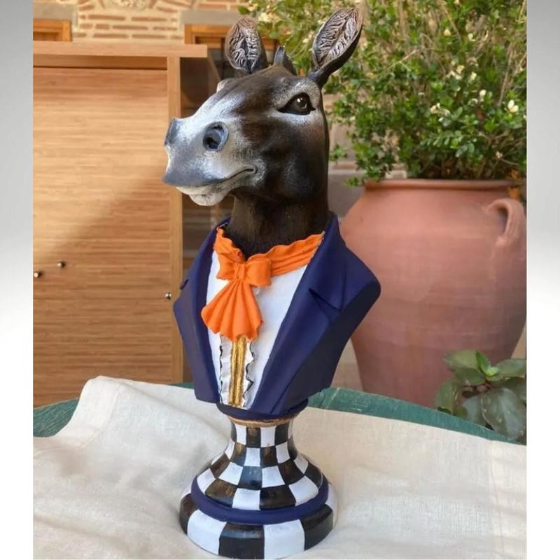 Donkey Sculpture - Etsy