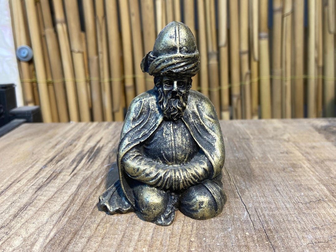 Rumi Statue, Whriling Dervish Figurines, Mevlana Celaleddin Rumi ...