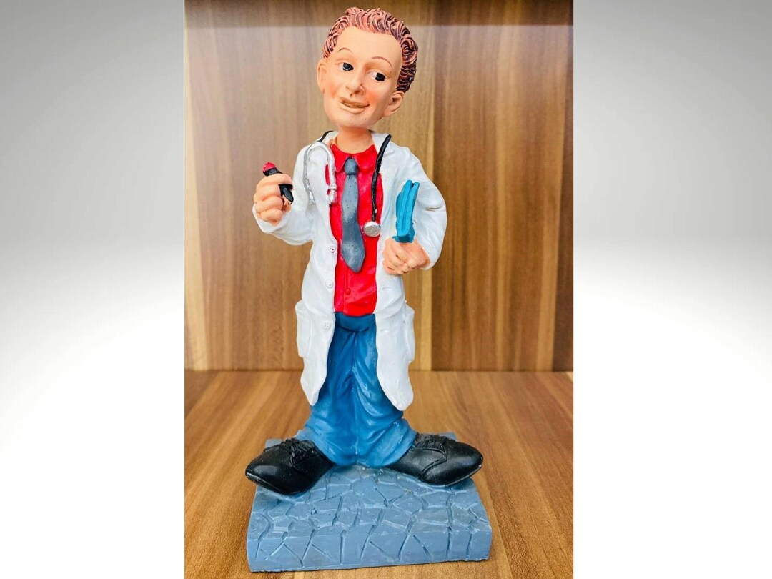 Doctor Figurine, Handcrafted Doctor Statue, Perfect Gift for Healthcare ...