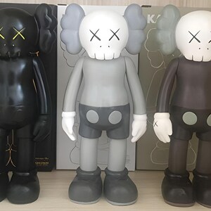 Hand-painted KAWS Companion Sculpture: Pop Art Home Decor (10.2 In) - Etsy