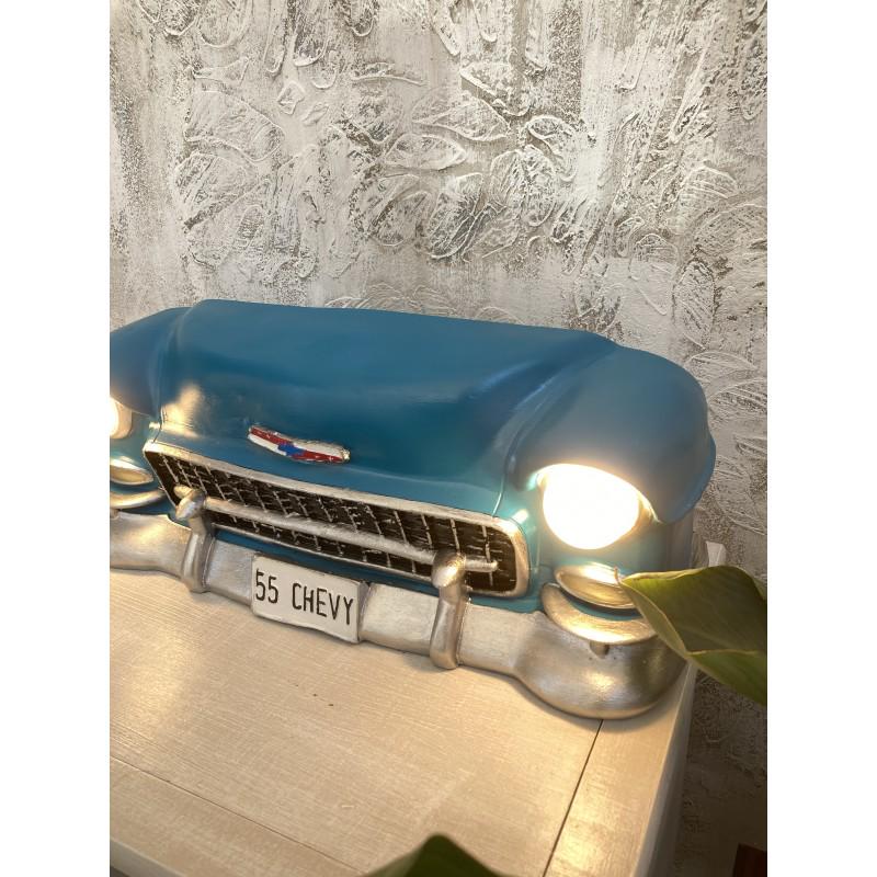Illuminated Chevy Car Wall Decor: Hand-painted Polyester Sculpture - Etsy
