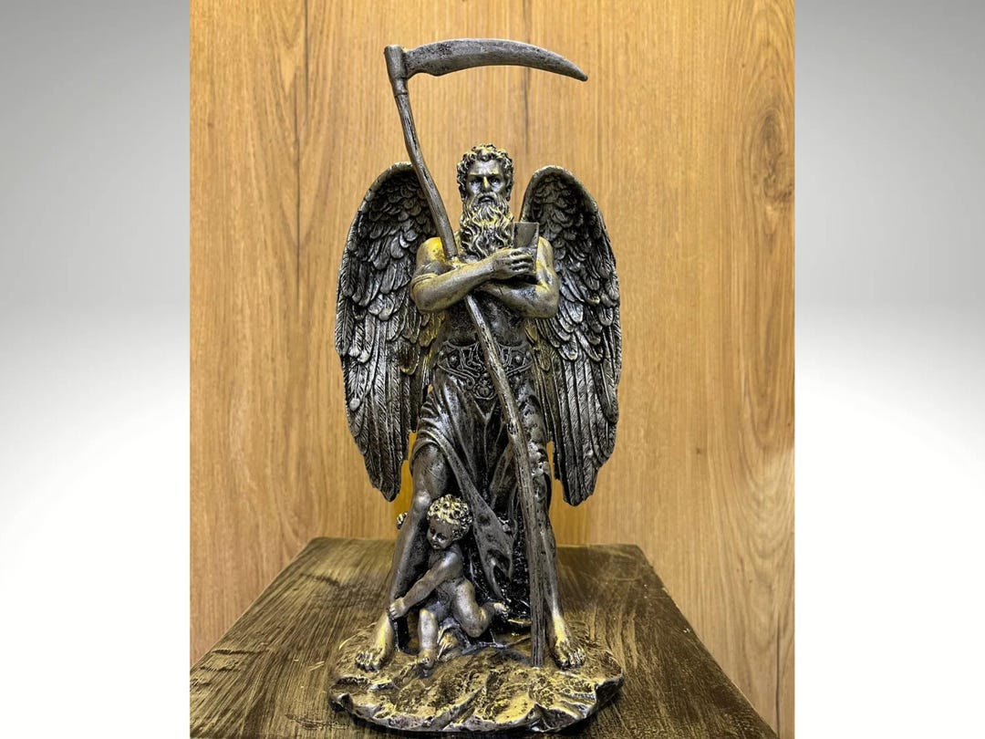 10.2 Kronos Statue, Chronos Figurine Statue Sculpture, Mythology Statue ...