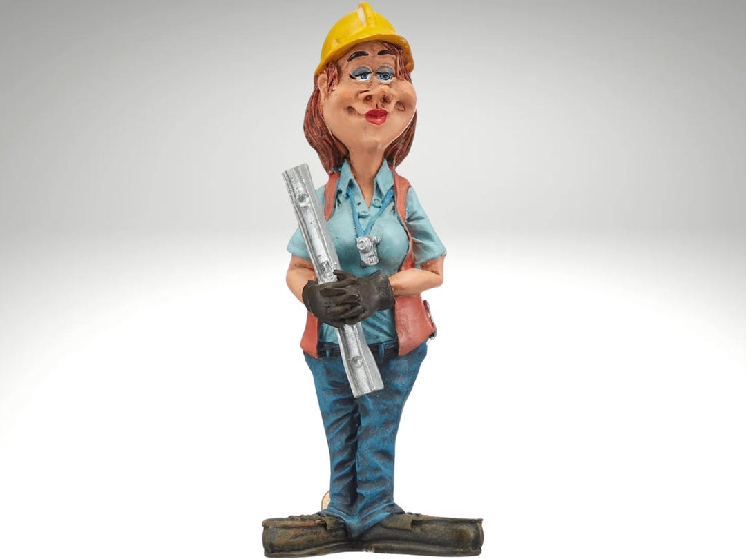 Engineer Figurine, Engineer Statue, Engineer Sculpture, Engineer Gift ...