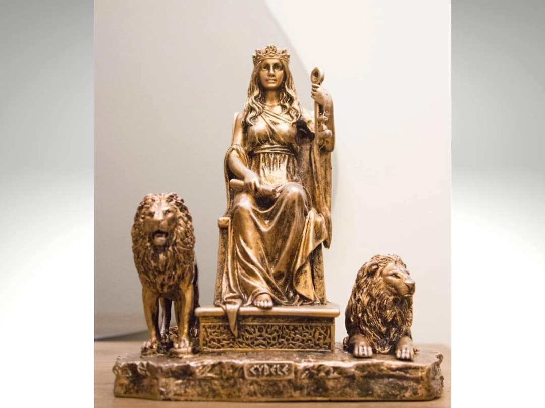 Kybele Statue, Cybele Statue Figurine Sculpture, Greek Goddess the ...