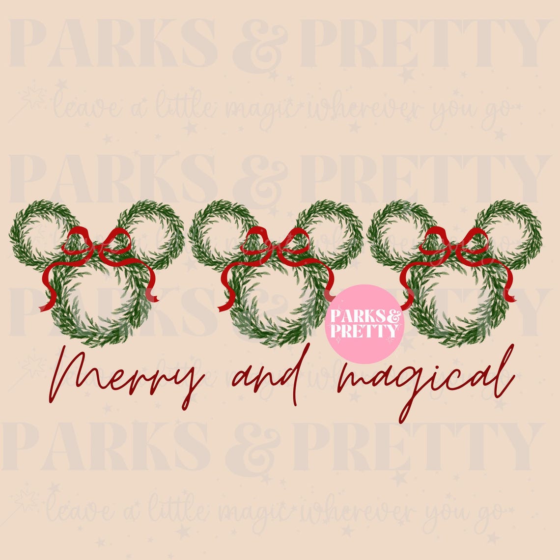 Magical Wreath Png | Christmas Png | Magical Png - Etsy