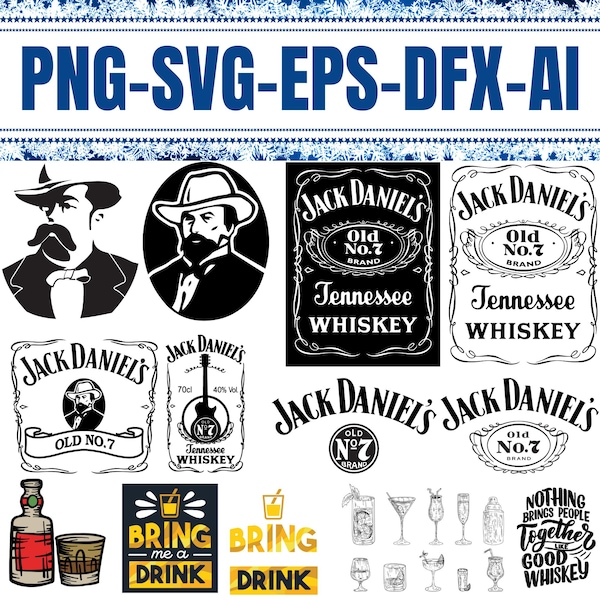 Jack Daniels Svg File - Etsy