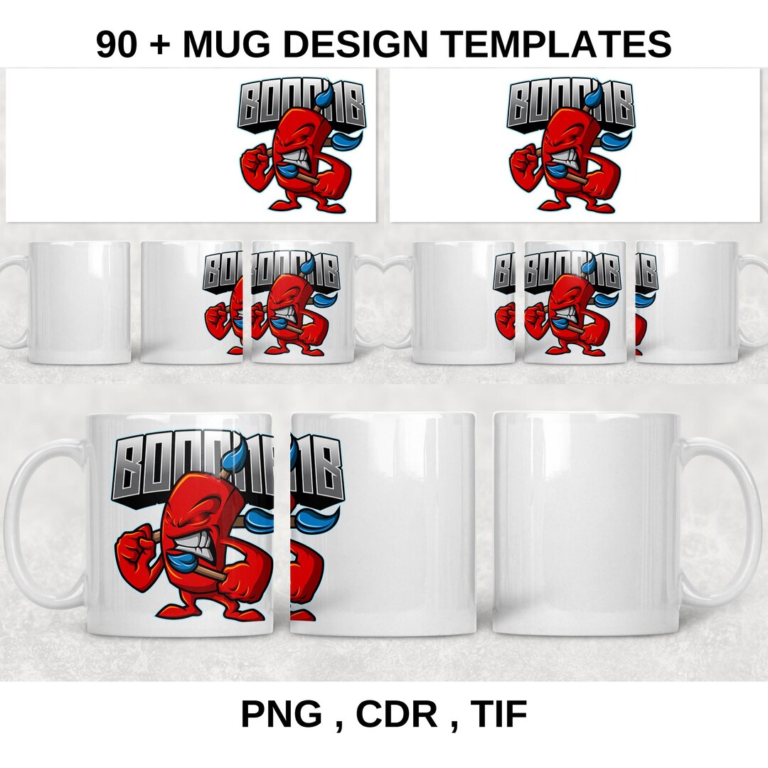 90 Mug Design Templates | High-quality PNG, CDR, TIF Files | Perfect ...