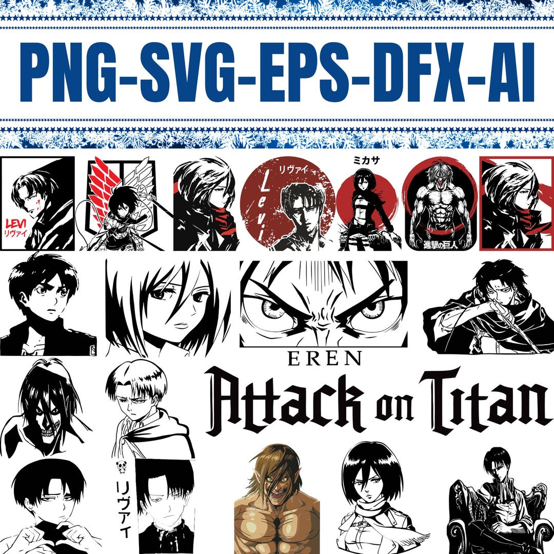 Anime Svg 150+ Files Bundle, Anime Svg, Anime Clipart, Anime Sihouette ...