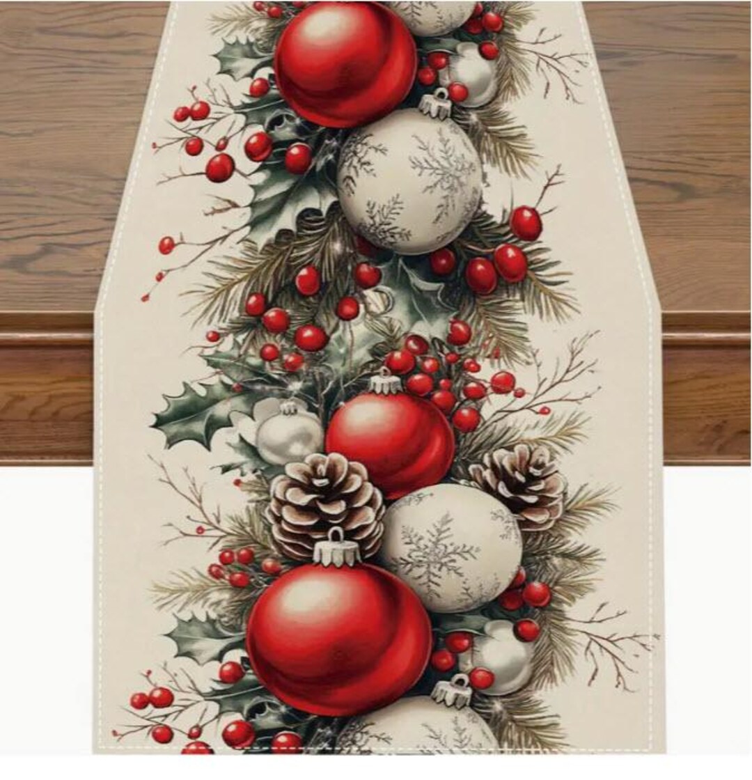 TABLE RUNNER - Christmas Table Runner - Etsy